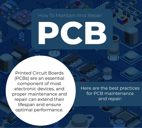 Info graphic: How To Maintain and Repair PCB - Sooneasy